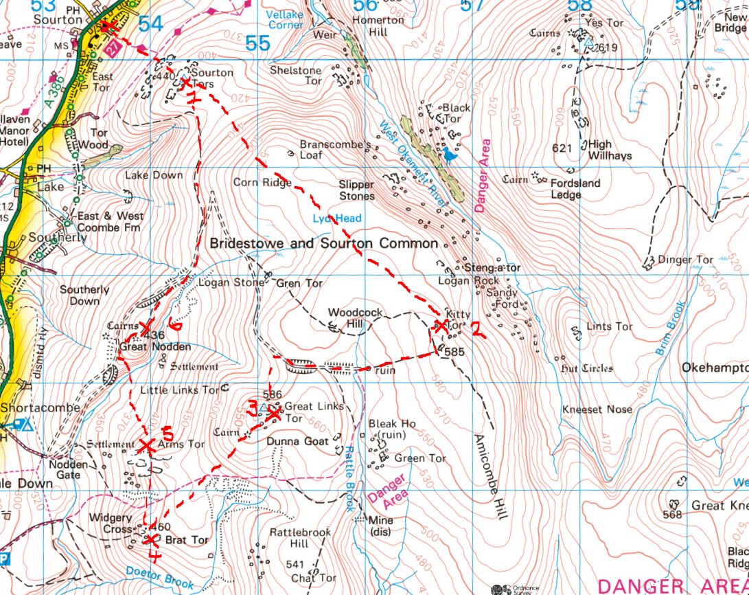 Summit or Nothing - Great Links Tor and Surrounding tors